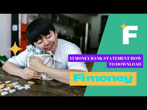 FI MONEY | HOW TO DOWNLOAD FI BANK STATEMENT | ONLY 5 MINTS | STATEMENT | Federal Bank 🏦 |