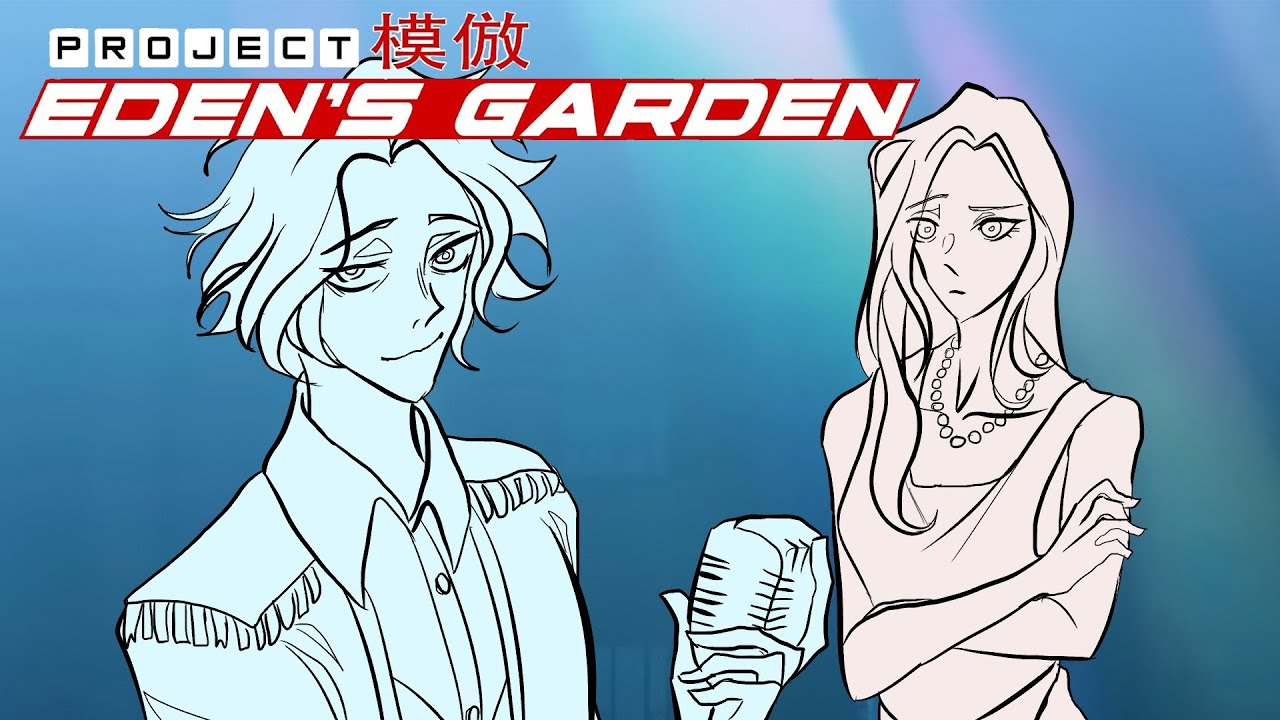 Адажиум и Чиса в Садах Эдема | Project: Eden's Garden - YouTube