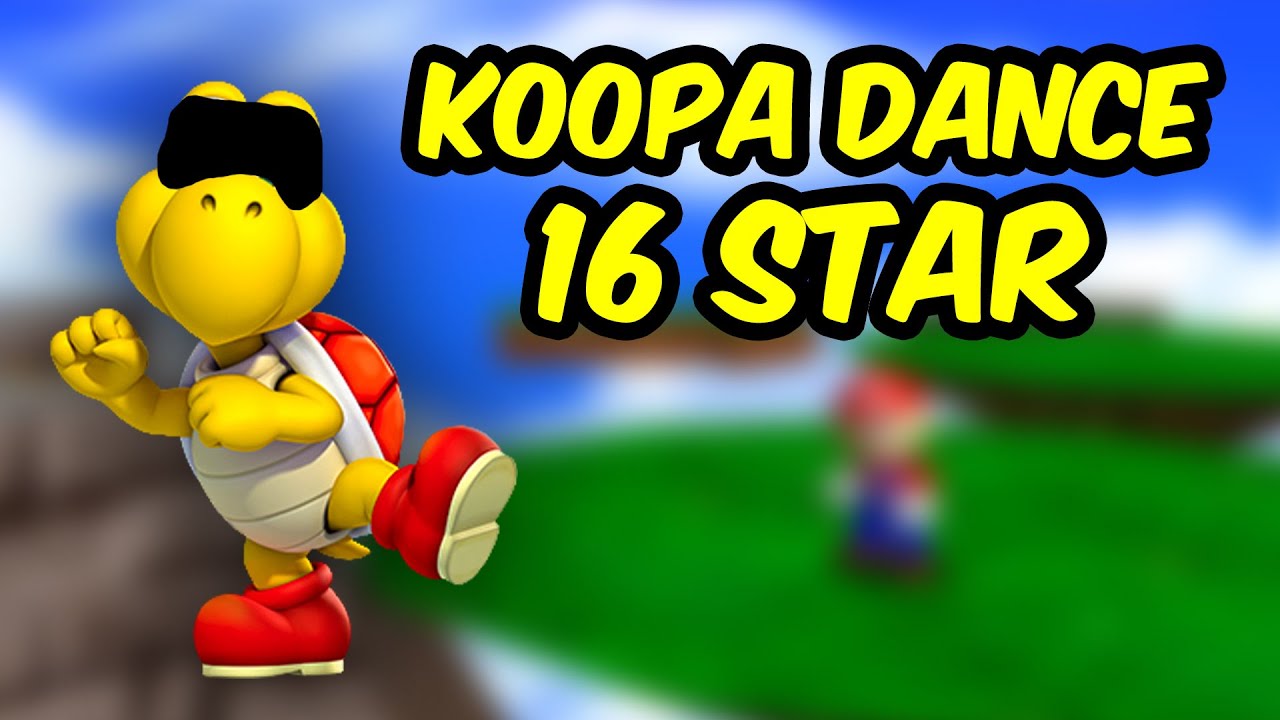 [Blindfolded] 16 Star but I dance to every BAH in the Koopa Song ...