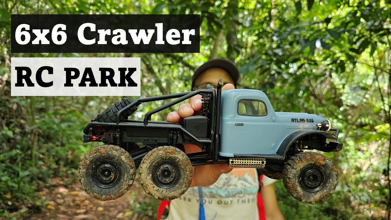 Crawling at the RC Park Part 3 | FMS Atlas 6x6 Crawler - YouTube