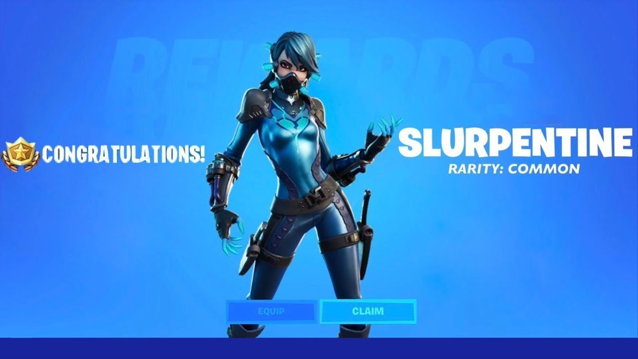 *NEW* Slupentine Skin in Fortnite! // Solos & Random Duos! - YouTube