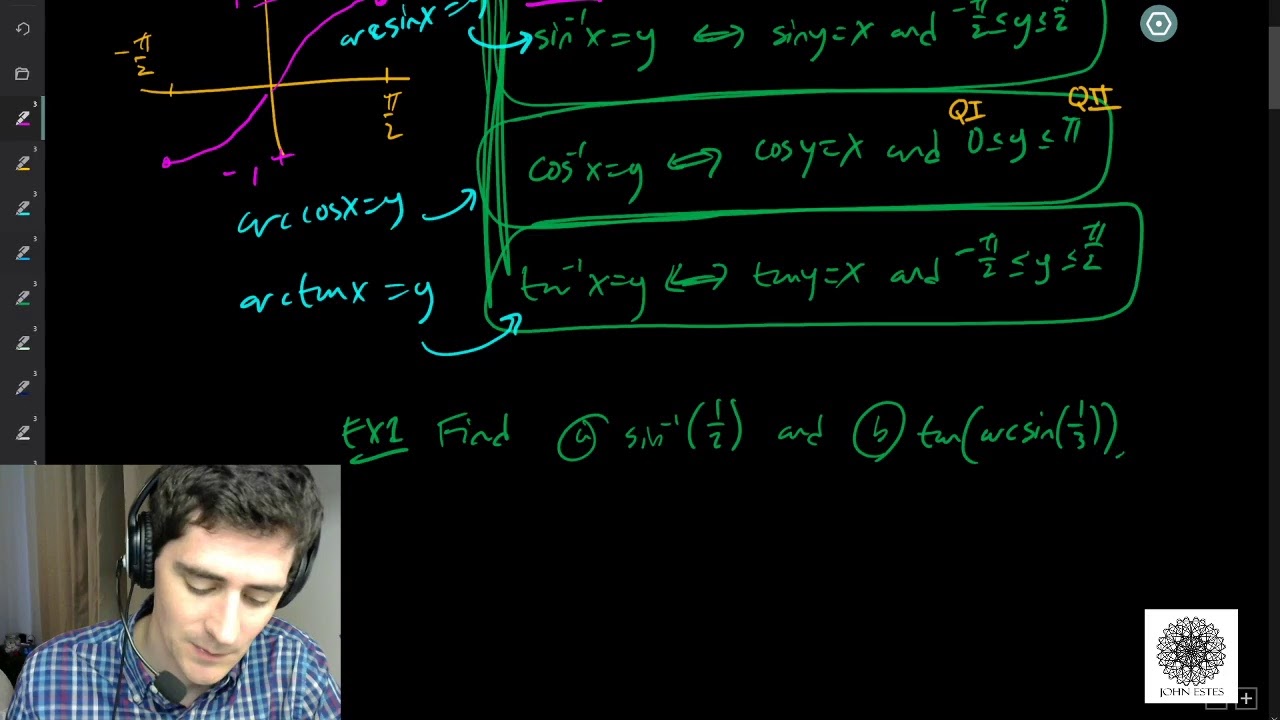 Calculus - Exponential Growth and Decay and Inverse Trig Functions ...