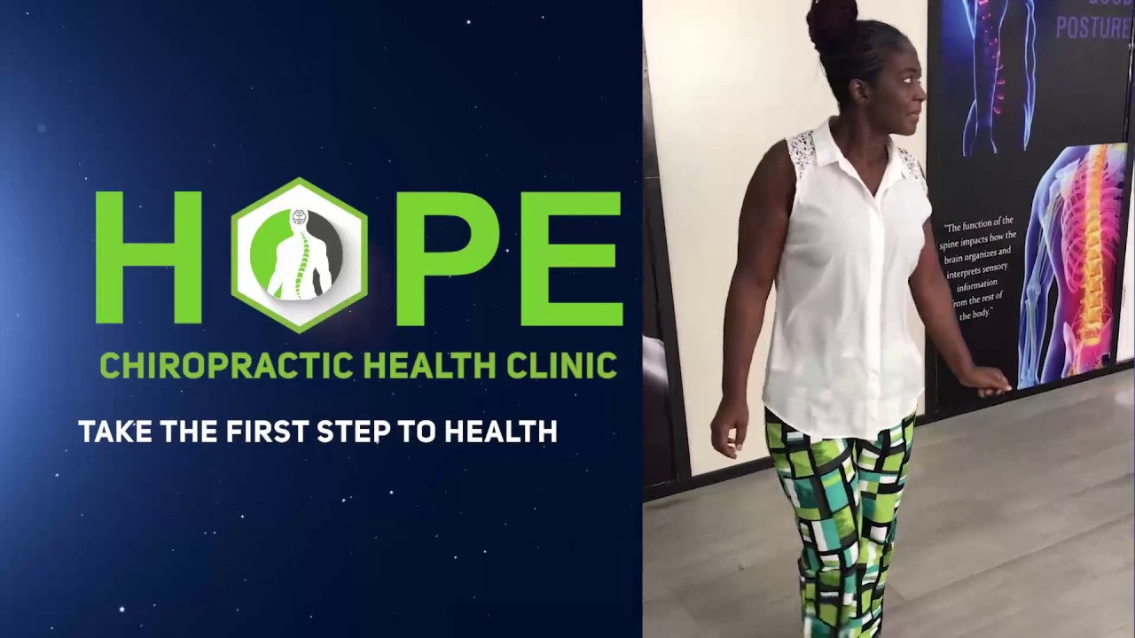 Dr. Onuoha - UNABLE TO WALK - IMPROVED by Chiropractic Adjustment - YouTube
