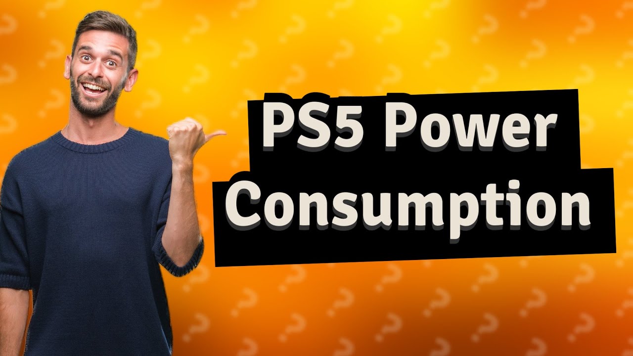 How much power does a PS5 draw? - YouTube