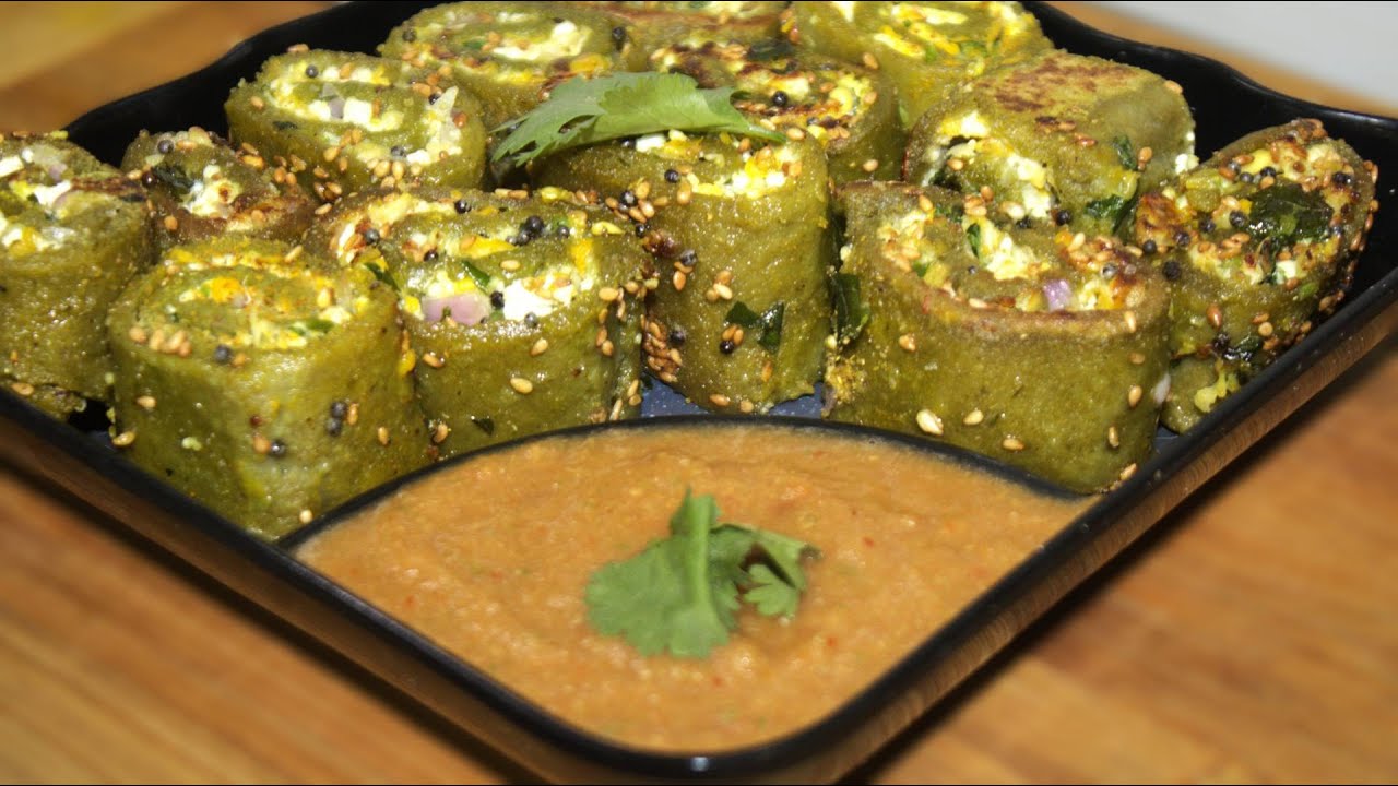 Delicious Palak Paneer Rolls | Quick & Easy Recipe - YouTube