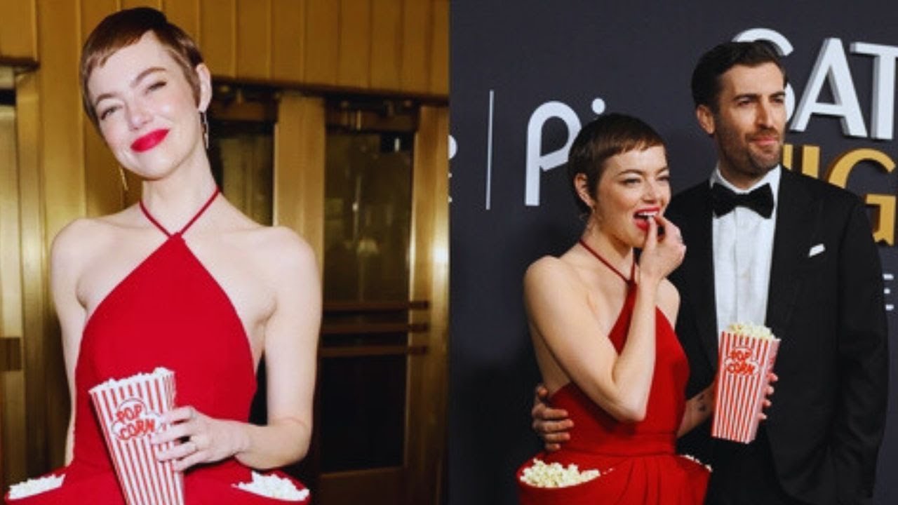 Emma Stone's 'Popcorn Outfit': When High Fashion Meets Hilarious ...