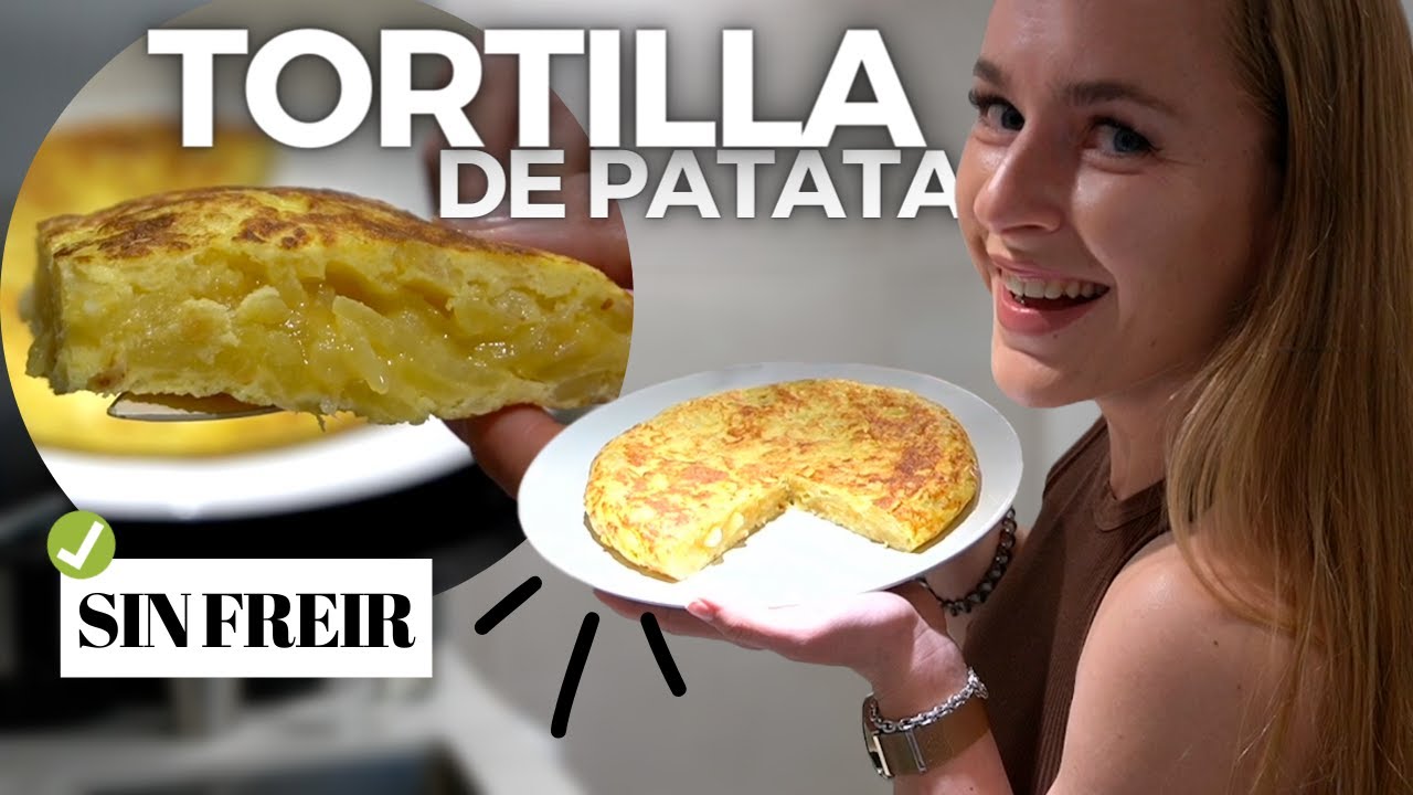 TORTILLA de PATATA saludable JUGOSA *PASO A PASO* - YouTube