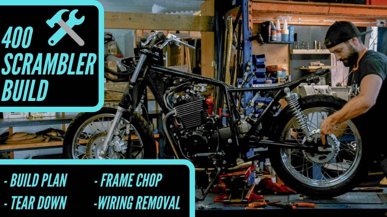 How to Build a Scrambler-Desert Sled : Episode 1 | Purpose Built Moto ...