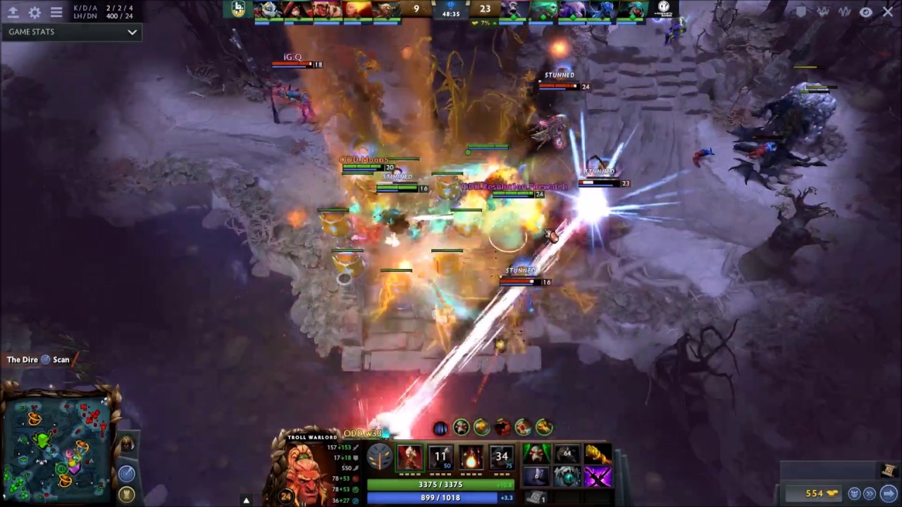 DOTA2: IG vs Odd Rune Bait - YouTube