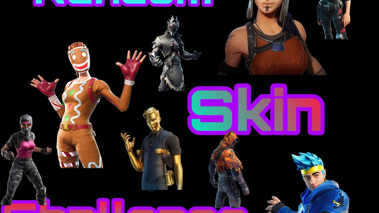 Fortnite Random Skin Challenge - YouTube