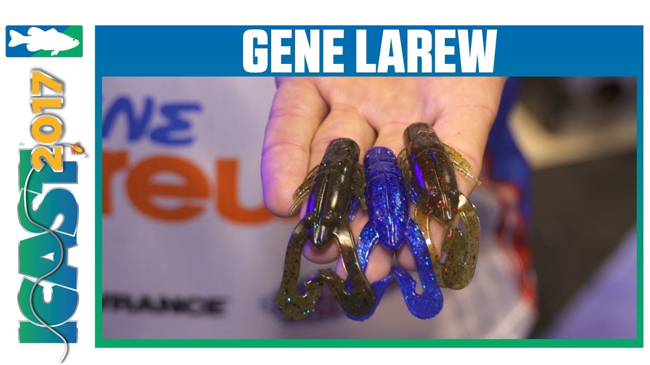 Gene Larew Jacob Wheeler Hammer Craw | ICAST 2017 - YouTube