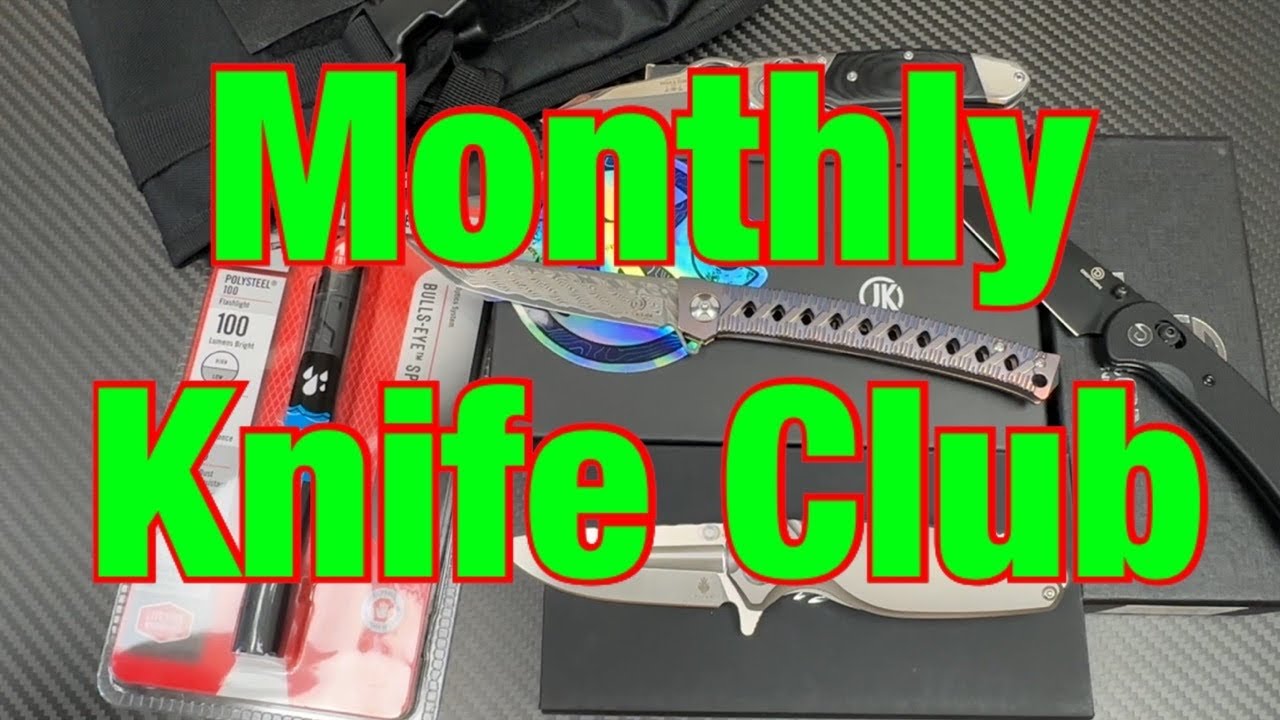 Monthly Knife Club !! Unboxing of my October haul !! - YouTube