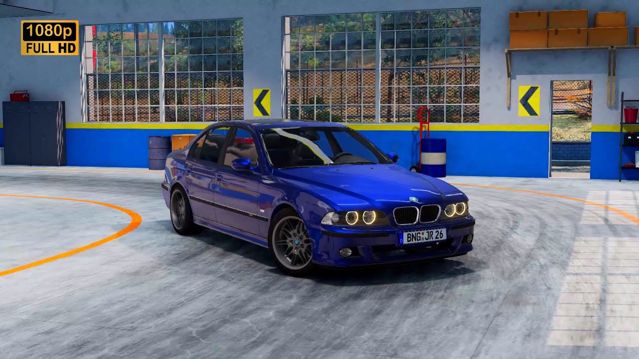 BMW M5 E39 Fast Driving - Logitech G29 | BeamNG Drive - YouTube