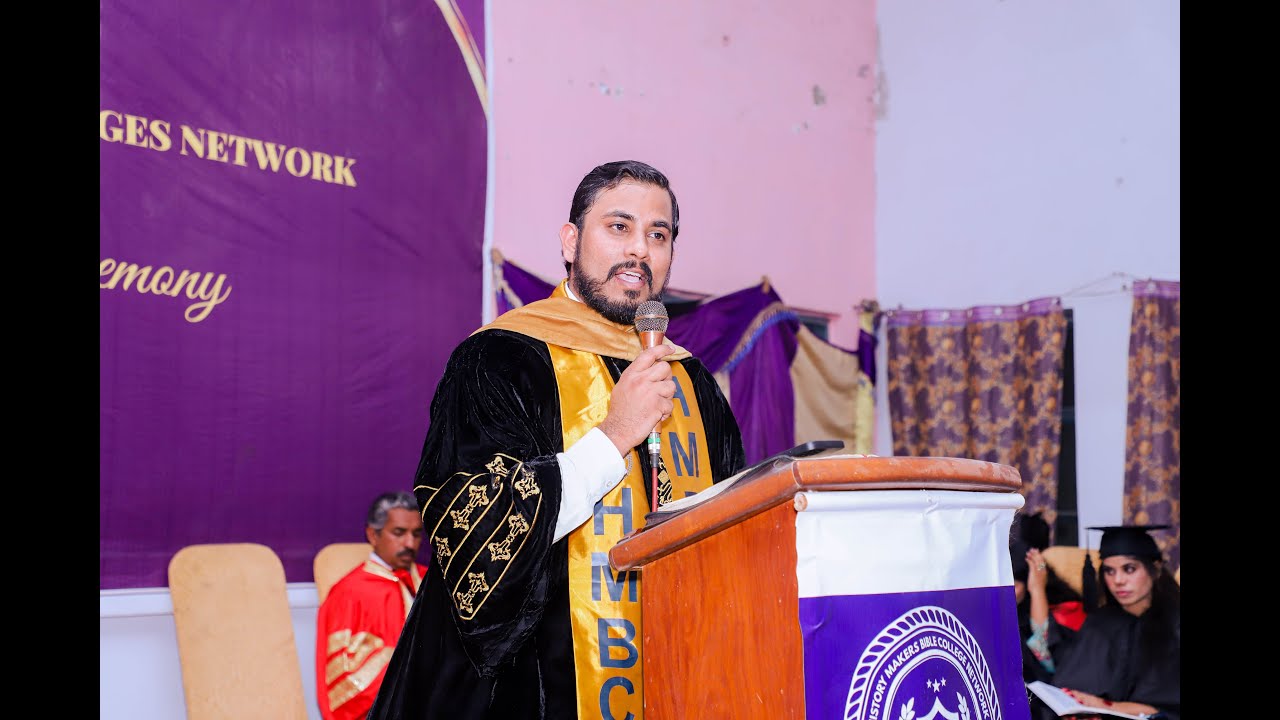 Pastor Shan E Elahi I Urdu Sermon I Gojra City I Graduation 2023 I ...