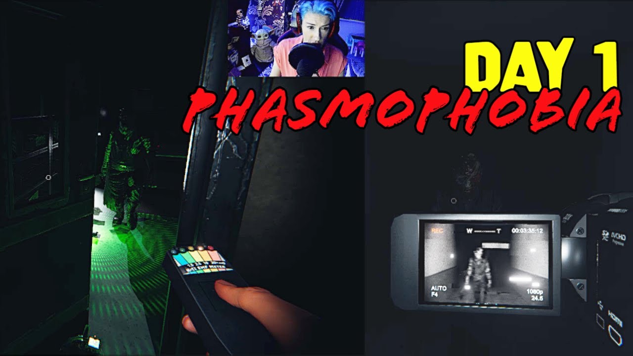 Permanently Hunted | First Time Playing Phasmophobia | Phasmophobia Day ...