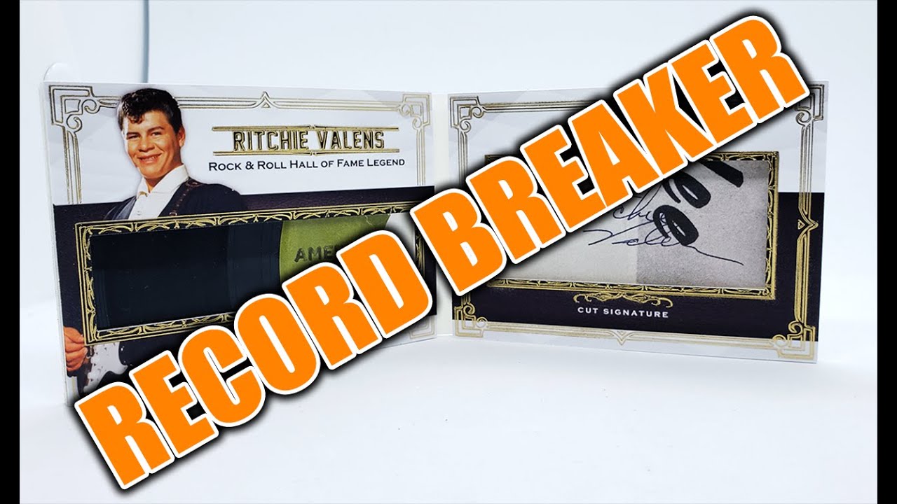 Record Breaker! I embedded a record and a signature into a Custom ...