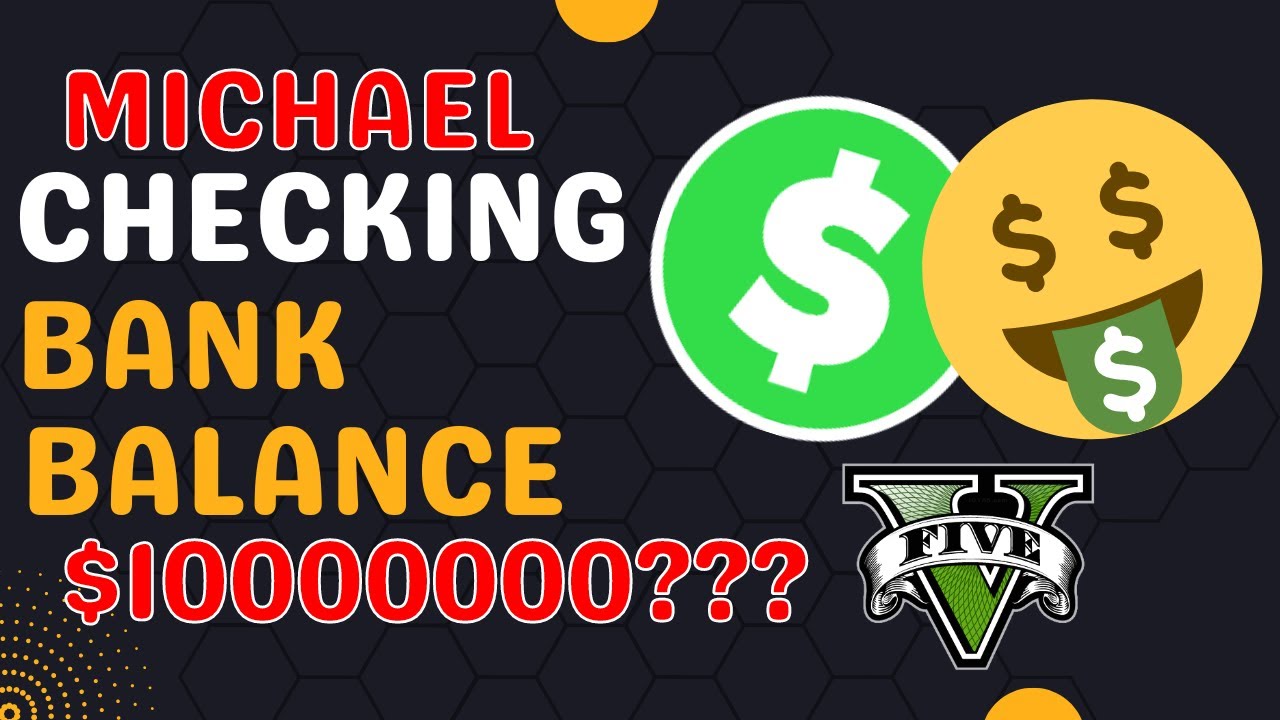@GTA V | *Michael Check His Bank Balance* | $?? |#shorts #gamer #gaming ...