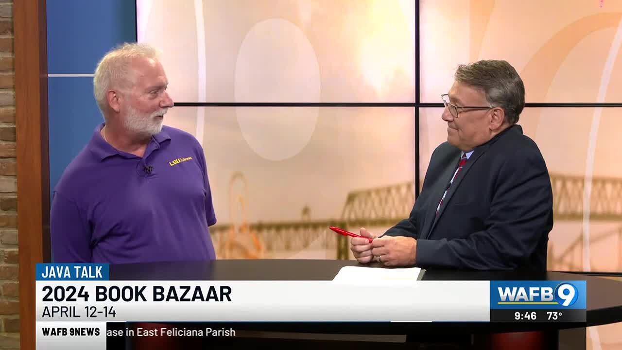 Friends of LSU Libraries brings back annual book bazaar event - YouTube