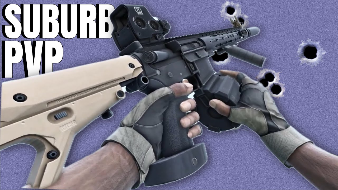 Exfil Zone Suburb HUNTING PVP Using LEG META! SA-58 And M4 ...