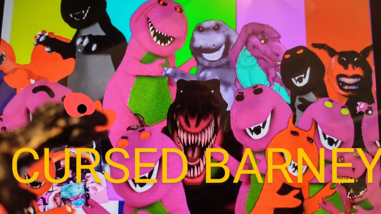 CURSED BARNEY GIVES INDORAPTOR NIGHTMARES! (reaction) - YouTube