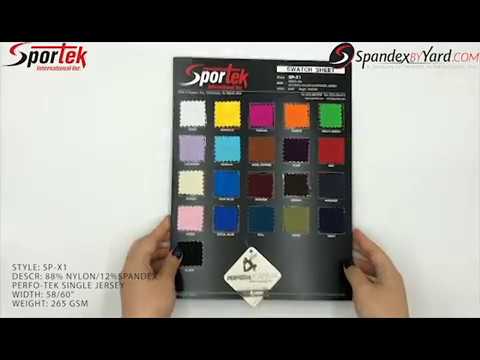 SP-X1 Nylon-Spandex Perfo-TEK Jersey