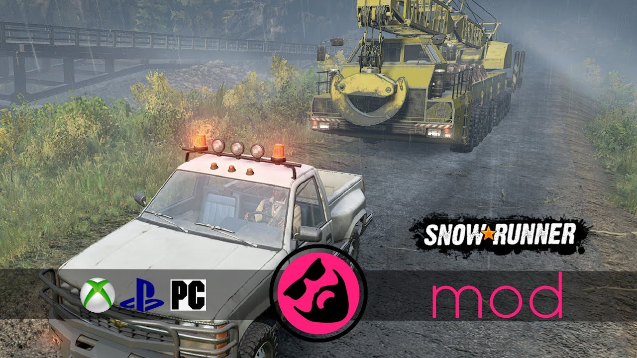 Titanium for SnowRunner / mod / grua / playstation / xbox / pc - YouTube