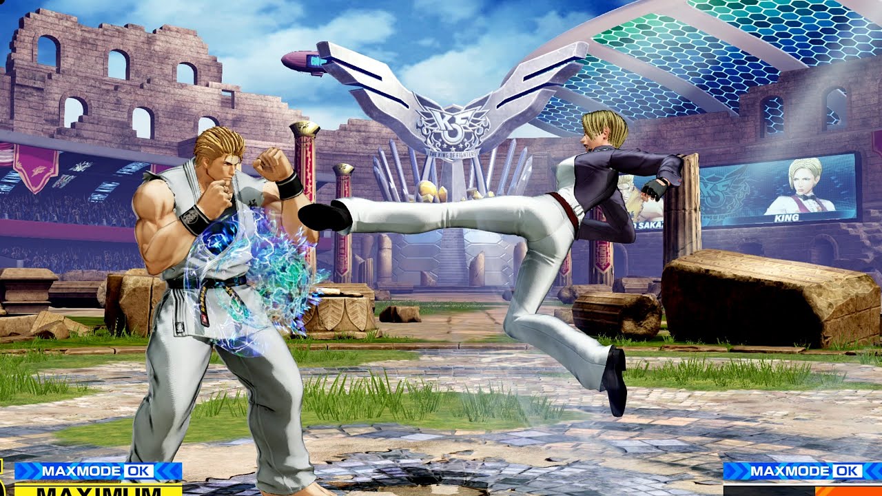 Ryo Sakazaki Vs King || KOF 15 Hardest AI Battle || PC 4K - YouTube