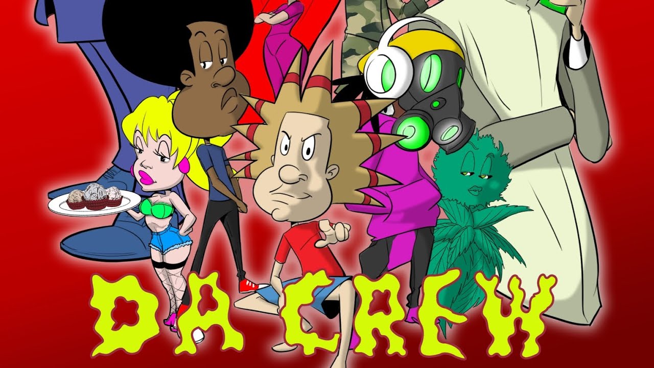 😤DA CREW FROM DA CHRONIC TALES😤 #ANIMATION#CARTOON #cannabisheals # ...