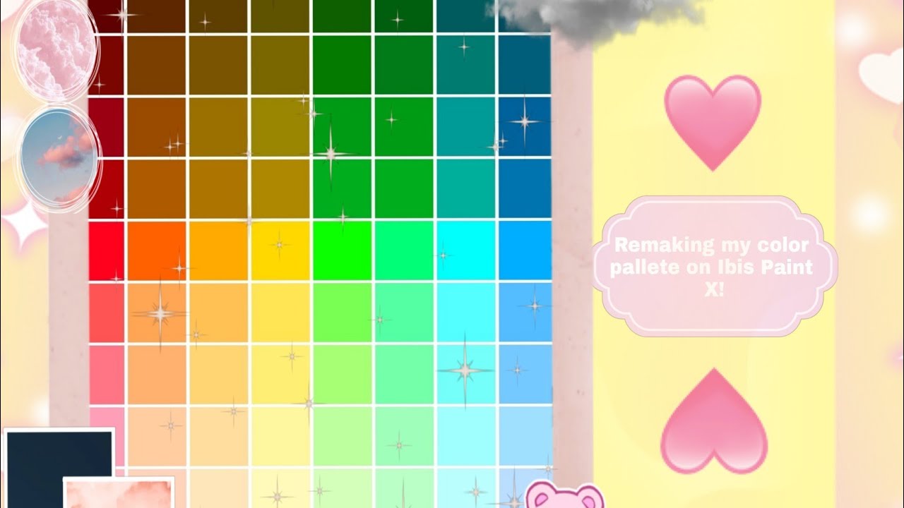 -Creating a color pallete on Ibis Paint X- Read desc if you'd like ...