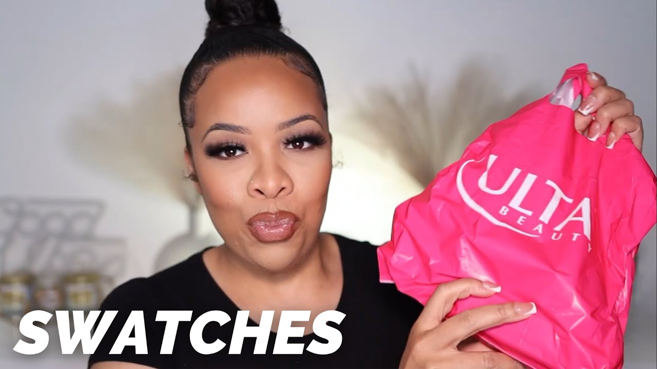 MINI ULTA HAUL | SWATCHING NEW MAKEUP TO ADD TO MY COLLECTION - YouTube