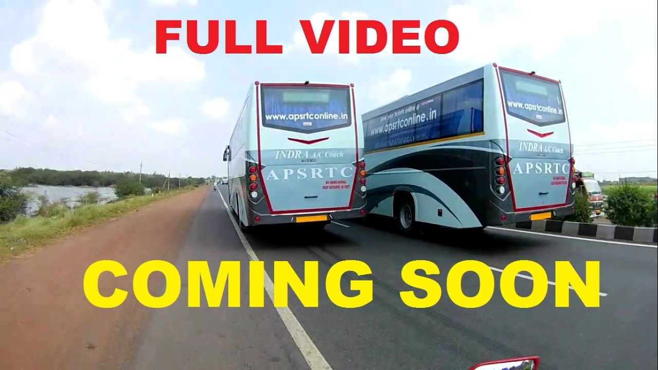 TEASER OF NEW APSRTC INDRA AC BUSES | FULL VIDEO COMING SOON | VEERA V7 ...