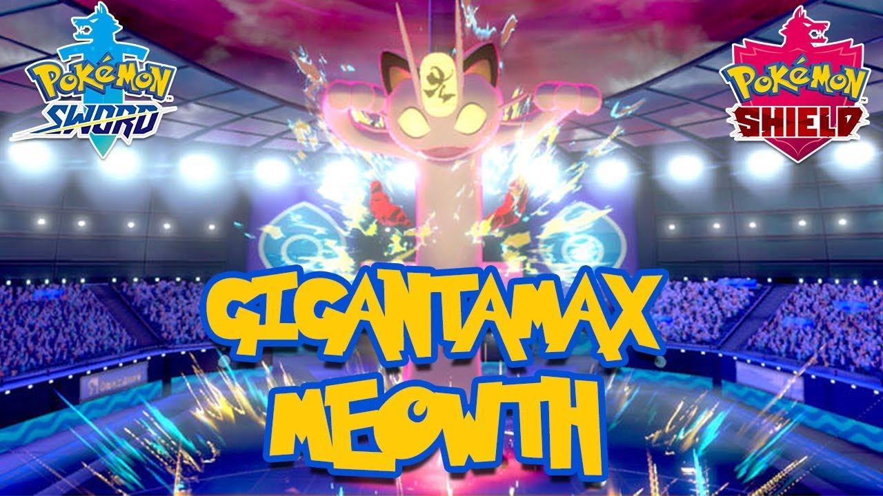 Pokemon Sword & Shield - How to get Gigantamax Meowth - YouTube