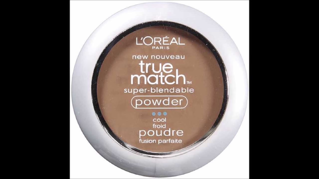 L'Oreal Paris True Match Super Blendable Powder, Nut Brown C7 - YouTube