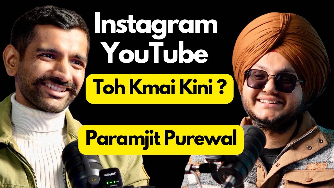 How much money can you earn from Instagram and YouTube ft. Paramjit ...