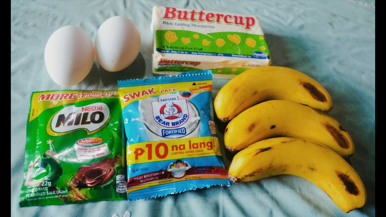 YUMMY BANANA AND MILO PANCAKE. - YouTube