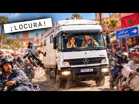 La liamos MUCHO con el CAMIÓN por Marruecos 😱 Vivir en ruta 🚚 #T2E6