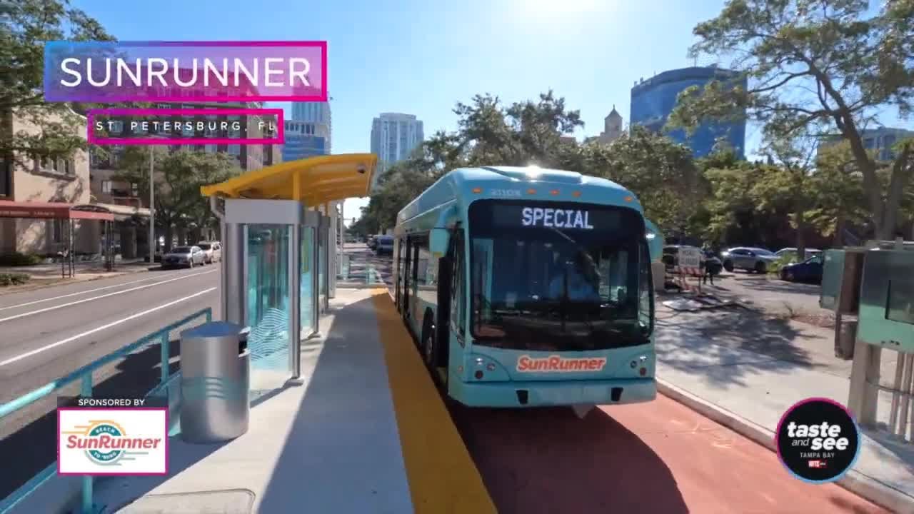 New SunRunner bus transit takes you from the Burg to the Beach - YouTube
