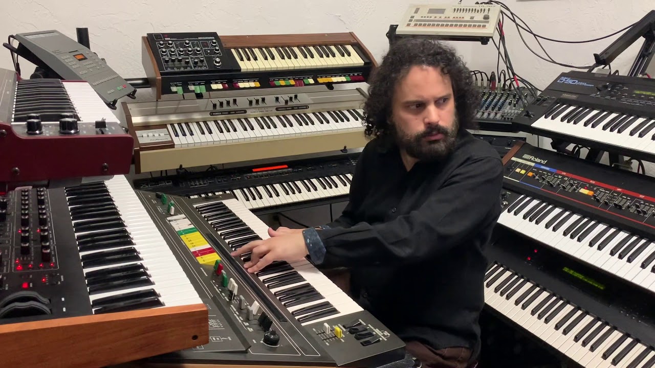 "Star Hopping" by Raymond Castile (Yamaha CS-60, Roland CR-5000, SCI ...