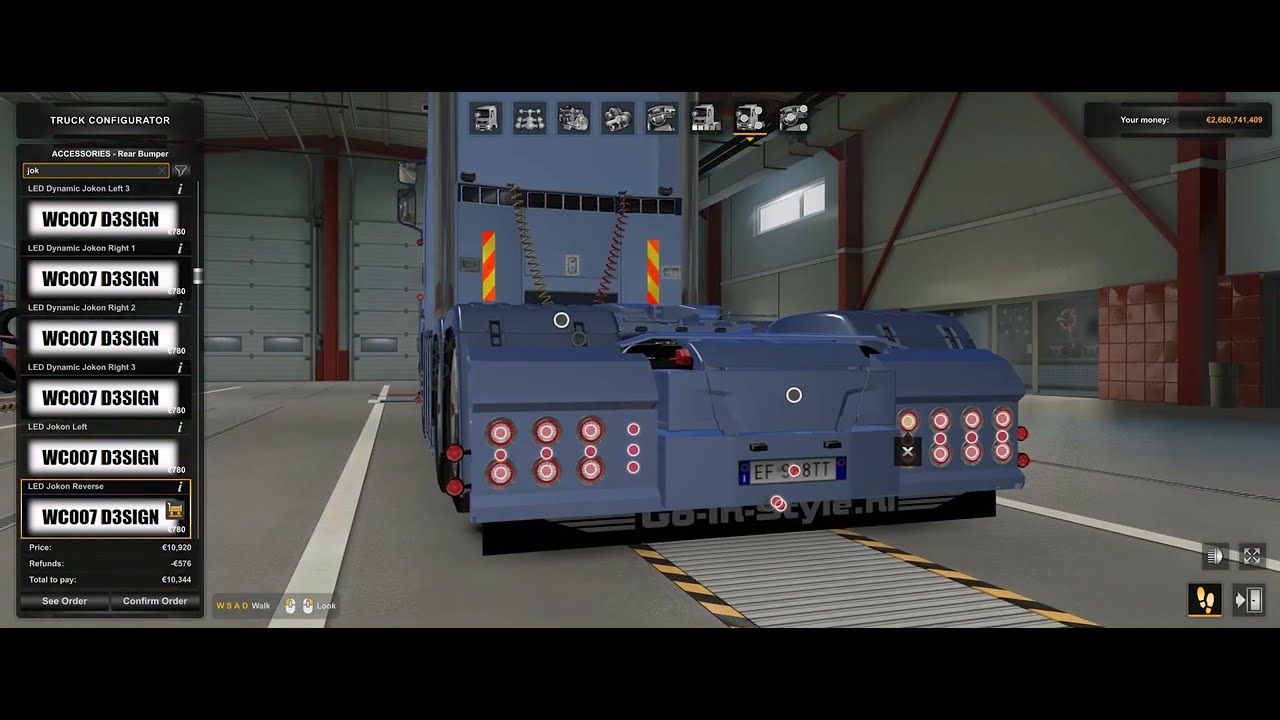 ETS2 [1.35x] V8 sound Scania Next Gen old school and voice navigation ...