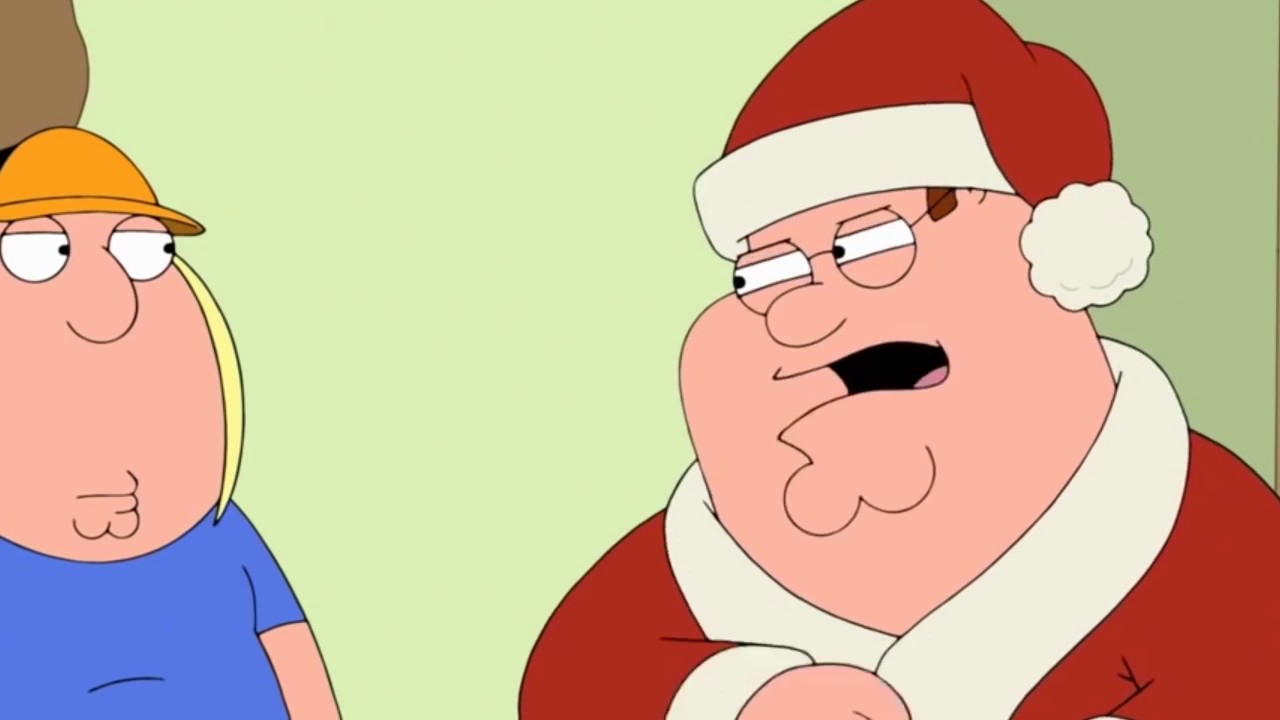Family Guy | Peter As Santa Claus - YouTube