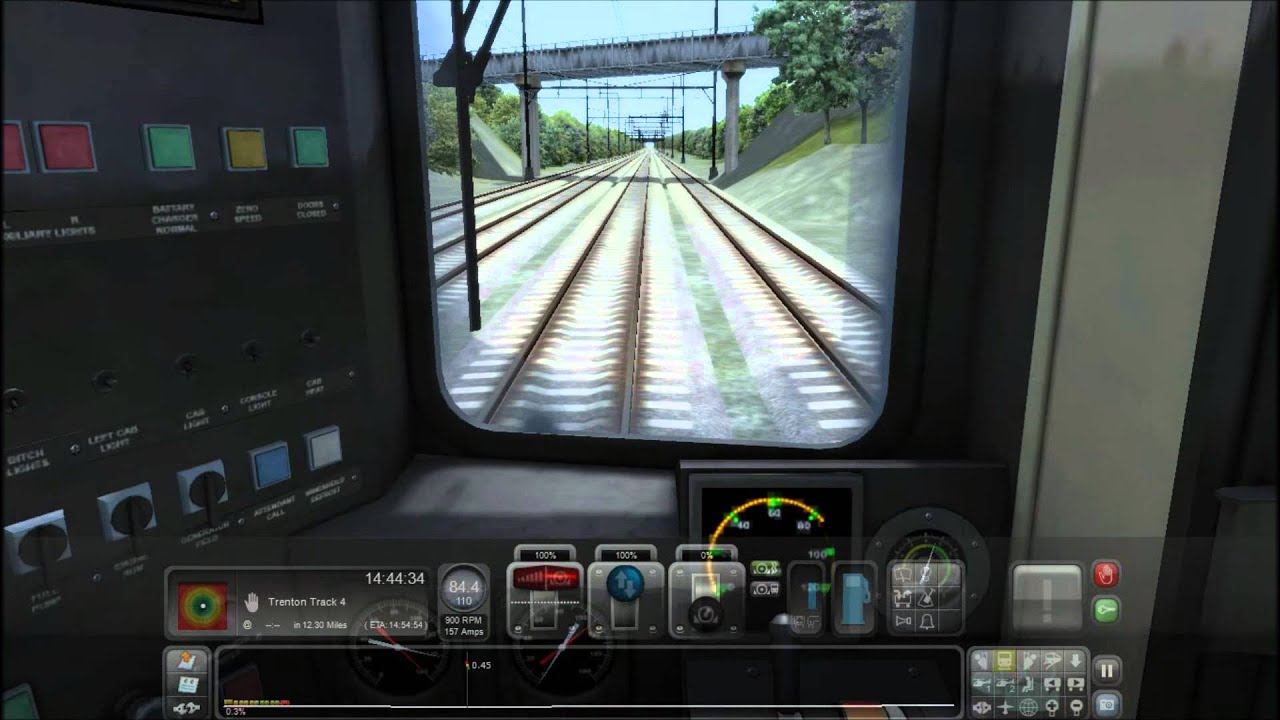 Train Simulator 2015 HD: EMD F125 Spirit Physics w/ 10 Car BiLevel ...