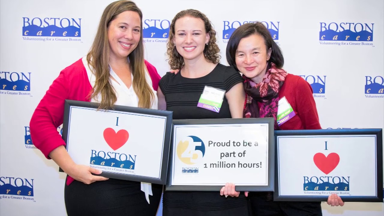 2017 BOSTON CARES Outstanding Volunteer Leaders - YouTube