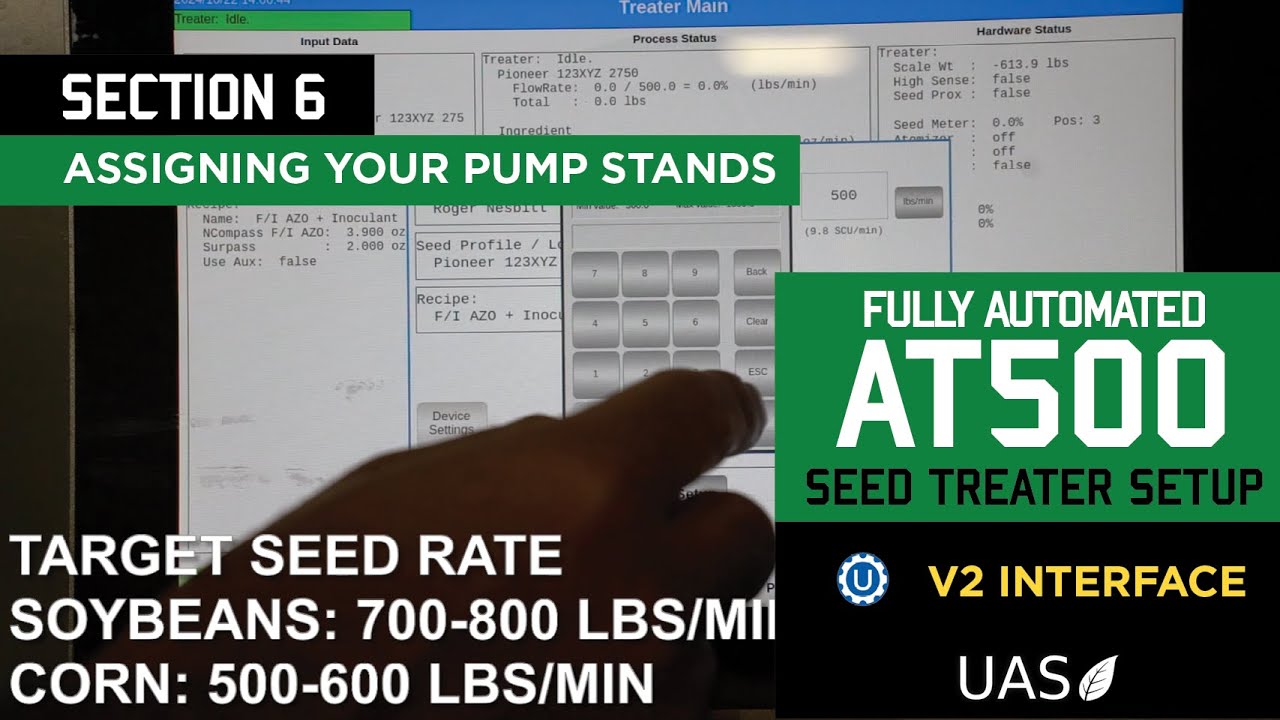 UAS Fully Automated AT500 Setup—V2 Interface—Section 6: Assigning Your ...