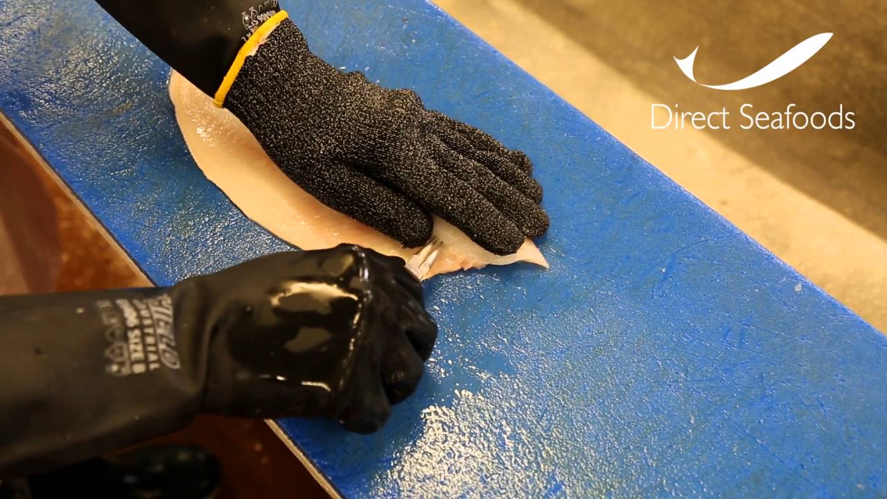 Direct Seafoods: How to Pin Bone a Fillet - YouTube