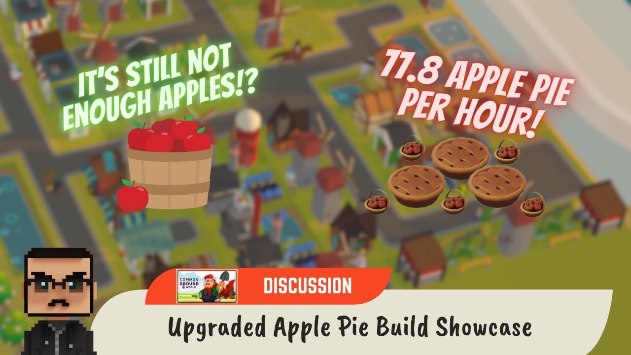 Upgraded Apple Pie Build Showcase (Common Ground World) - YouTube