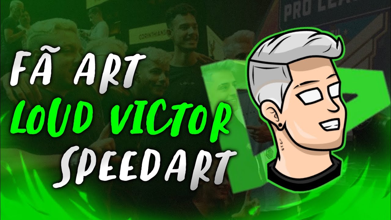 LOUD VICTOR (CORINGA) FÃ ART - SPEEDART - YouTube