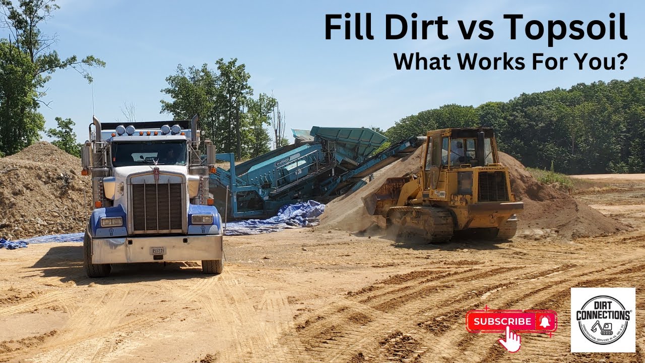 Fill Dirt vs Topsoil - YouTube