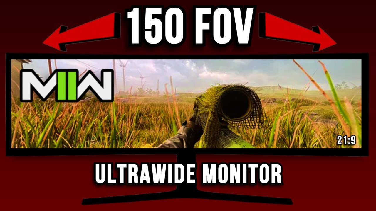150 FOV on MW2?! (Ultrawide Monitor Gameplay) - YouTube
