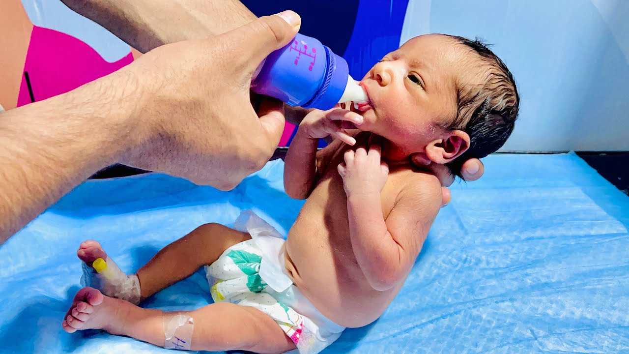 NICU Feeding Routine for Our Jaundice Baby | So Adorable cute baby 😇🌸🥰 ...