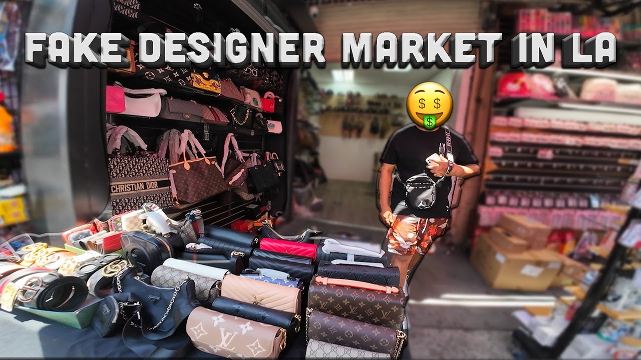 Hidden Fake Designer Markets In Los Angeles ***MUST WATCH*** - YouTube